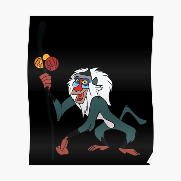 "Rafiki The King Baby Xmas Gift Fan Art" Poster for Sale by CarmeFox ...