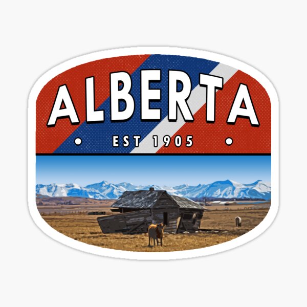 "Alberta" Sticker for Sale by tysonK | Redbubble