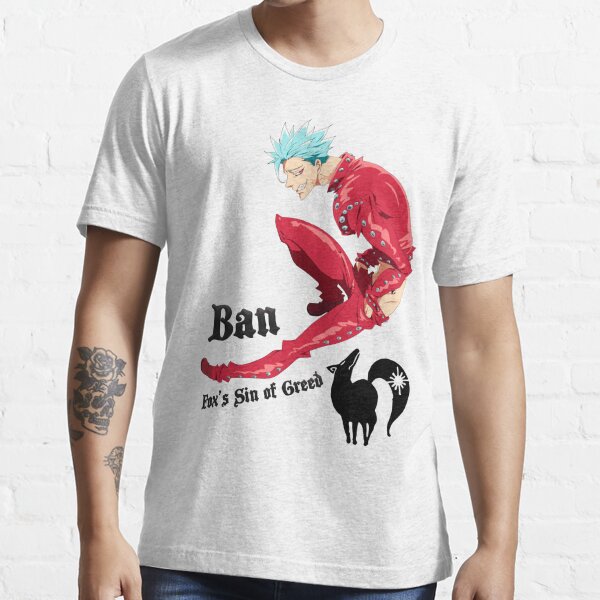 "Nanatsu no Taizai Ban" T-shirt for Sale by Gatsumi | Redbubble | anime ...