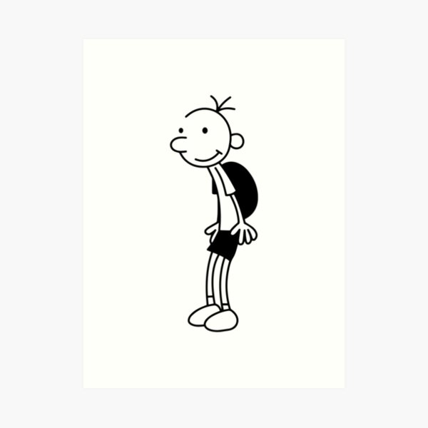 "Diary of Wimpy Kid Graphic Retro " Art Print for Sale by kotasreysq ...