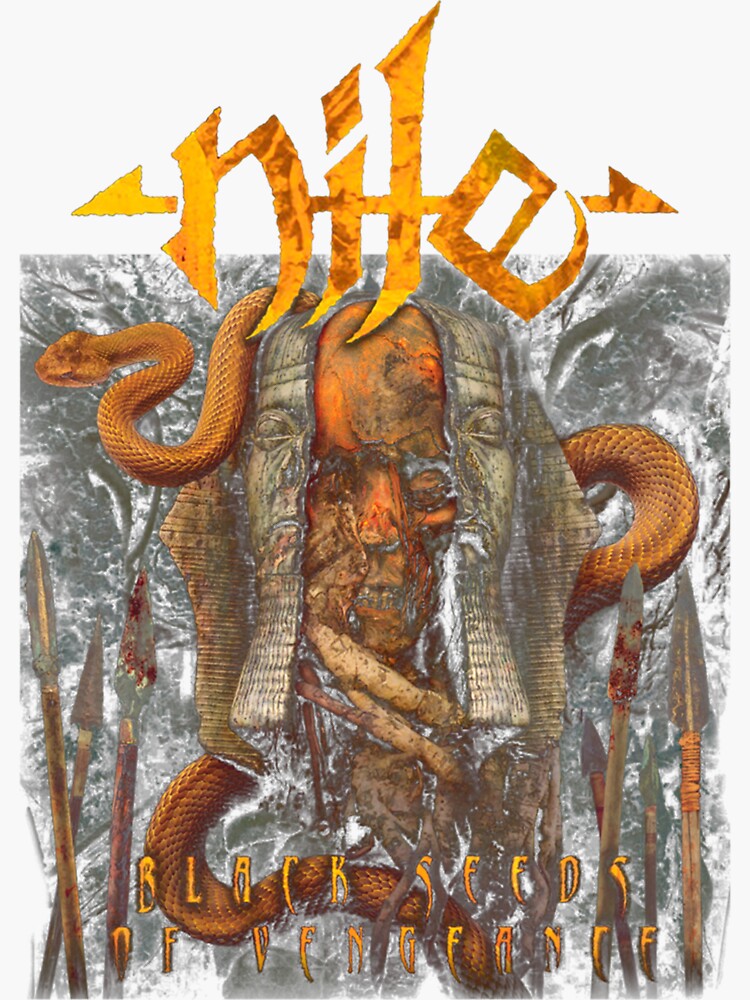 "Black Seeds Of Vengeance By Nile Classic Old School Death Metal Tank ...