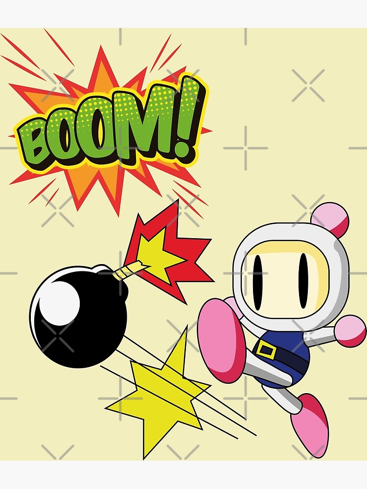 "bomberman arcade game" Poster for Sale by quickkaart | Redbubble