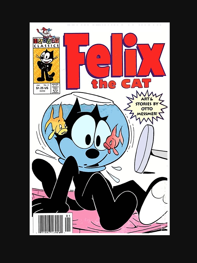 "Felix the Cat" T-shirt for Sale by uptegrove17qv7 | Redbubble | felix ...