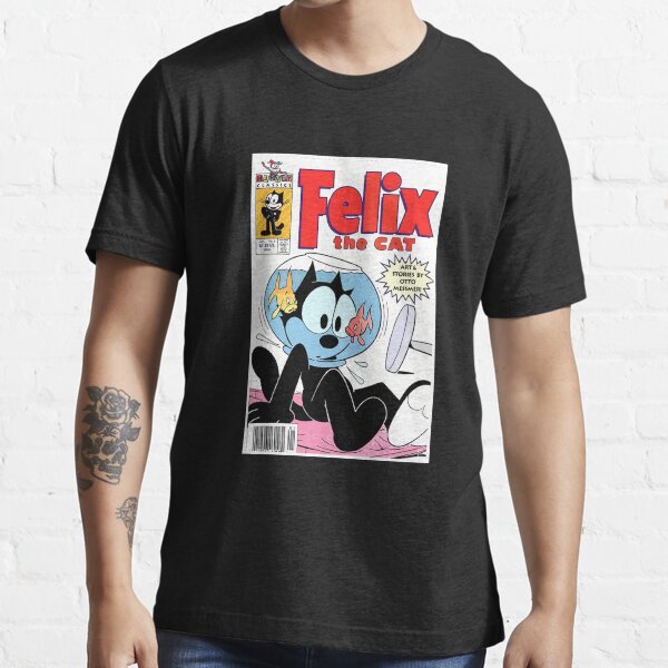 "Felix the Cat" T-shirt for Sale by uptegrove17qv7 | Redbubble | felix ...