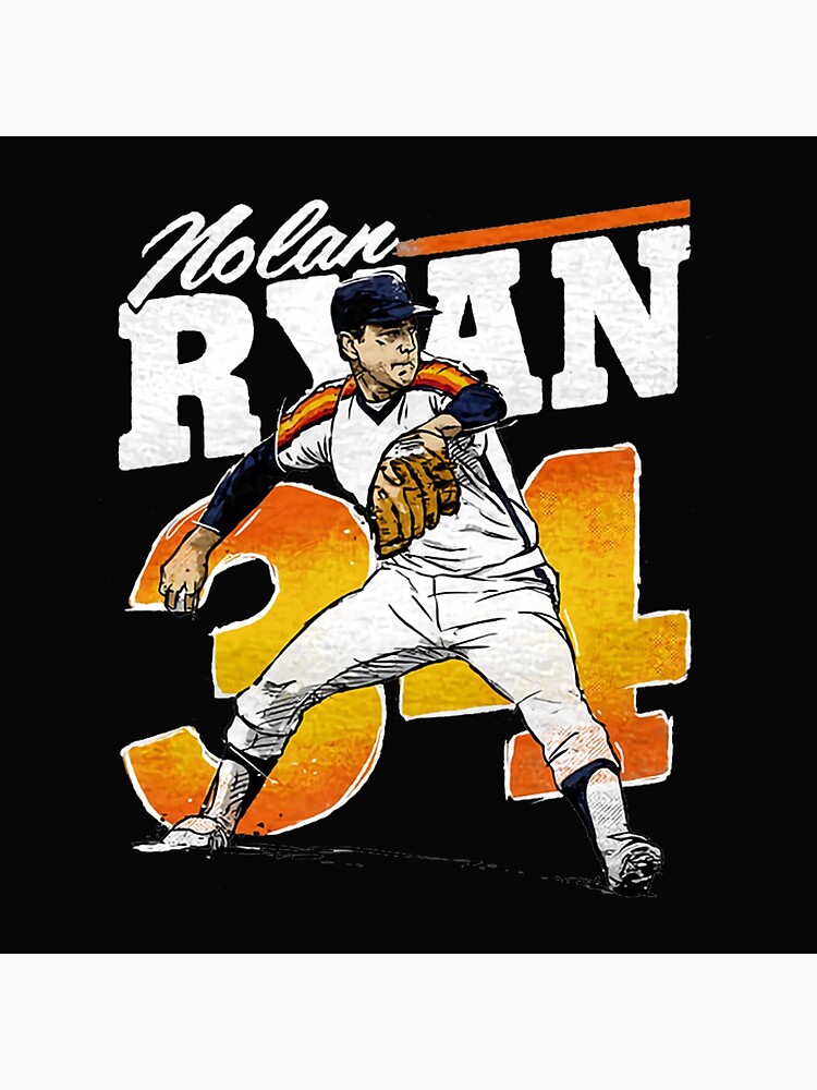 "nolan ryan retro" Poster for Sale by mahascript | Redbubble