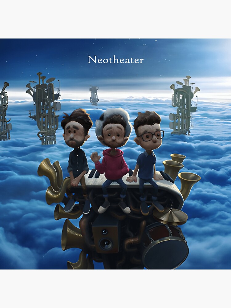 "Neotheater album meme" Sticker for Sale by GabriellPowell | Redbubble