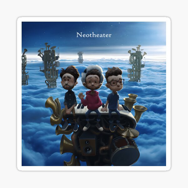 "Neotheater album meme" Sticker for Sale by GabriellPowell | Redbubble