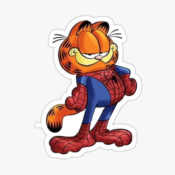 "Cat in Spider Halloween Costume " Sticker for Sale by knittinggrandma ...
