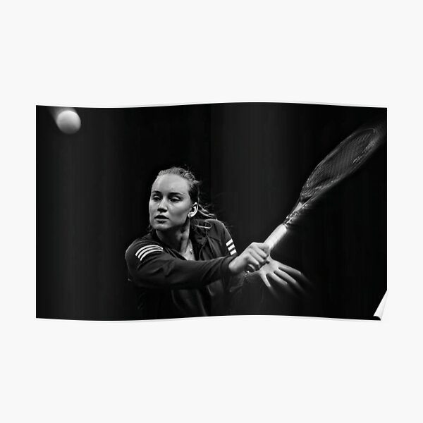"Elena rybakina " Poster for Sale by Aniatom | Redbubble