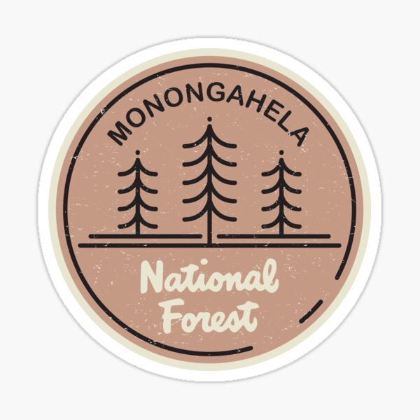 "Monongahela National Forest" Sticker for Sale by studio838 | Redbubble