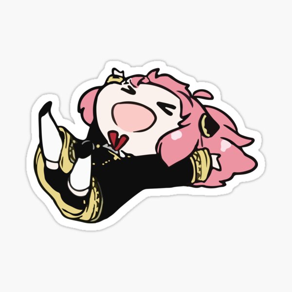 "Anya Chibi Kawaii" Sticker for Sale by MangaMolly | Redbubble