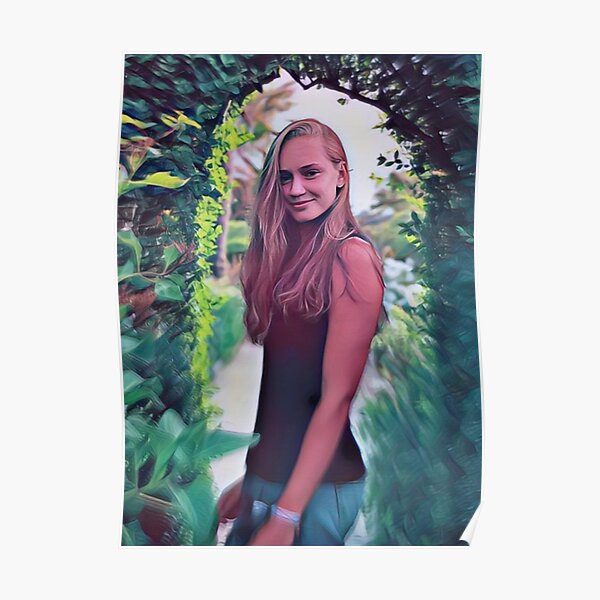 "Elena rybakina " Poster for Sale by Aniatom | Redbubble