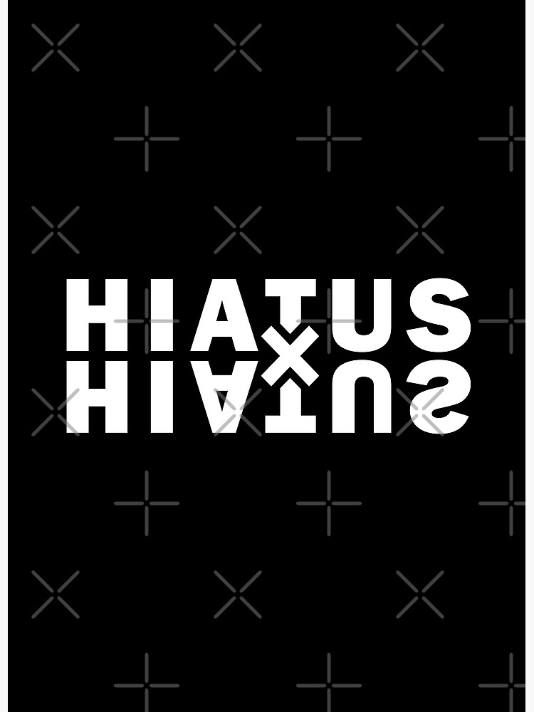 "Hunter x Hunter - Hiatus x Hiatus Logo" Poster for Sale by Umairuem ...
