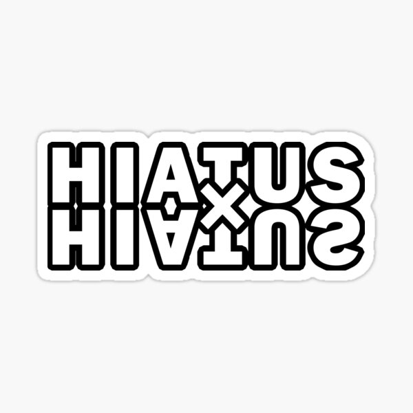 "Hunter x Hunter - Hiatus x Hiatus Logo" Sticker for Sale by Umairuem ...