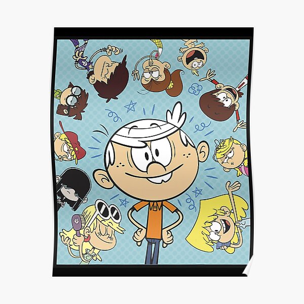 "The Loud House Group Circle Portrait" Poster for Sale by ...