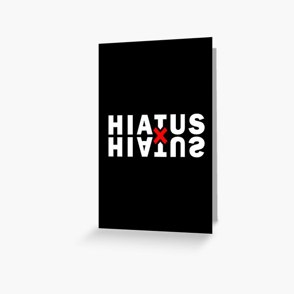 "Hunter x Hunter - Hiatus x Hiatus Logo" Greeting Card for Sale by ...