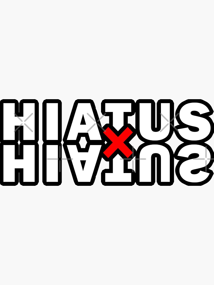 "Hunter x Hunter - Hiatus x Hiatus Logo" Sticker for Sale by Umairuem ...