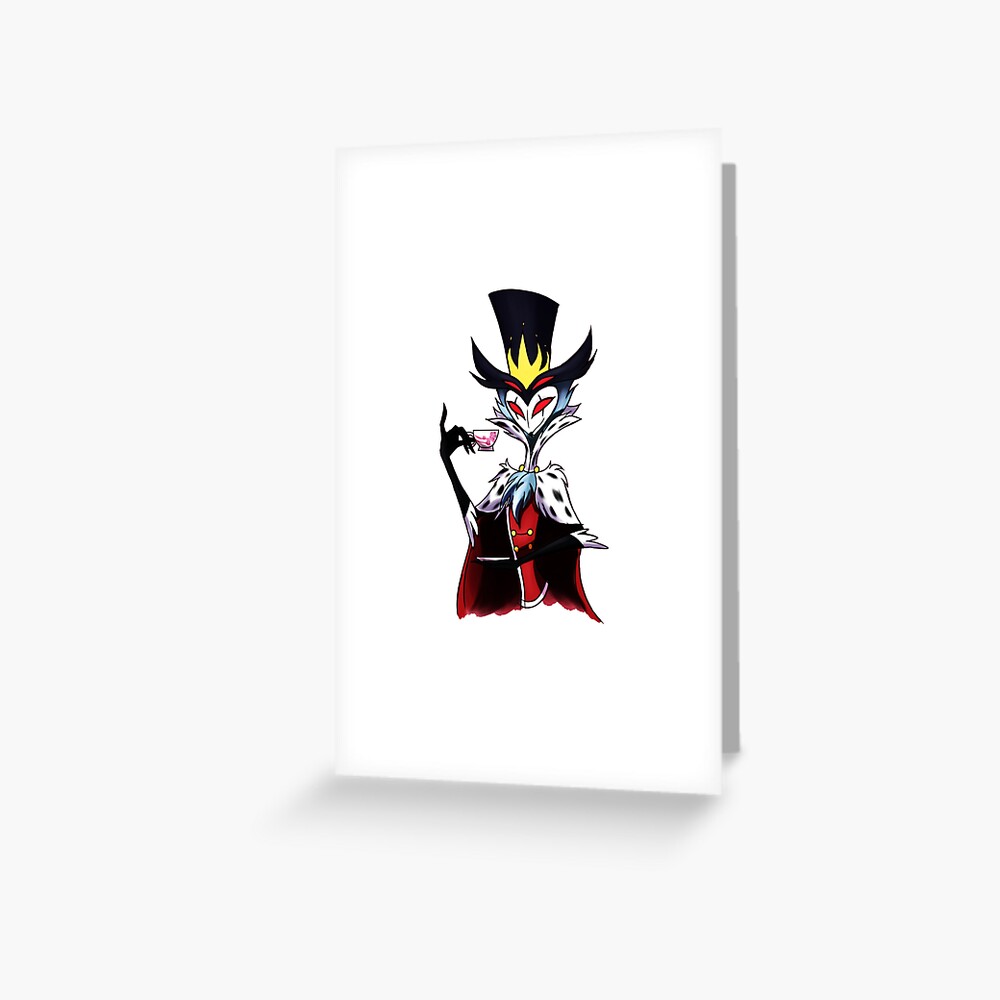 "Helluva Boss - Stolas" Greeting Card for Sale by Walid-Studio | Redbubble