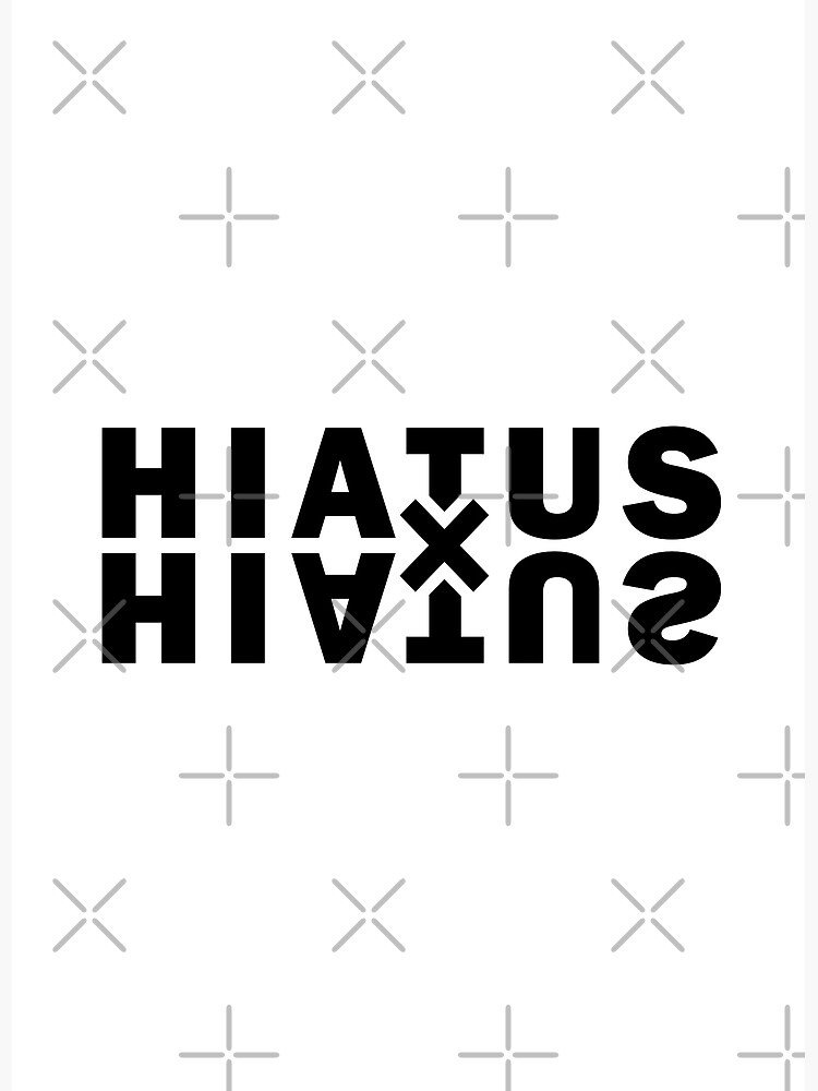 "Hunter x Hunter - Hiatus x Hiatus Logo" Poster for Sale by Umairuem ...