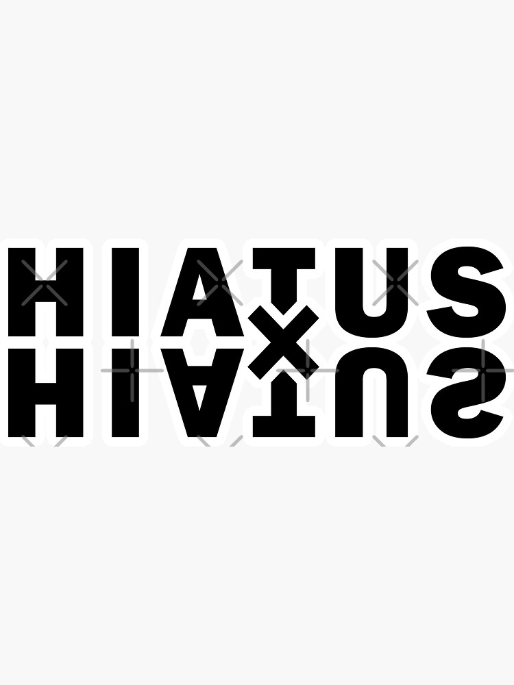 "Hunter x Hunter - Hiatus x Hiatus Logo" Sticker for Sale by Umairuem ...