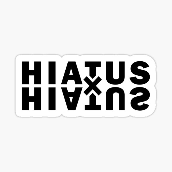 "Hunter x Hunter - Hiatus x Hiatus Logo" Sticker for Sale by Umairuem ...