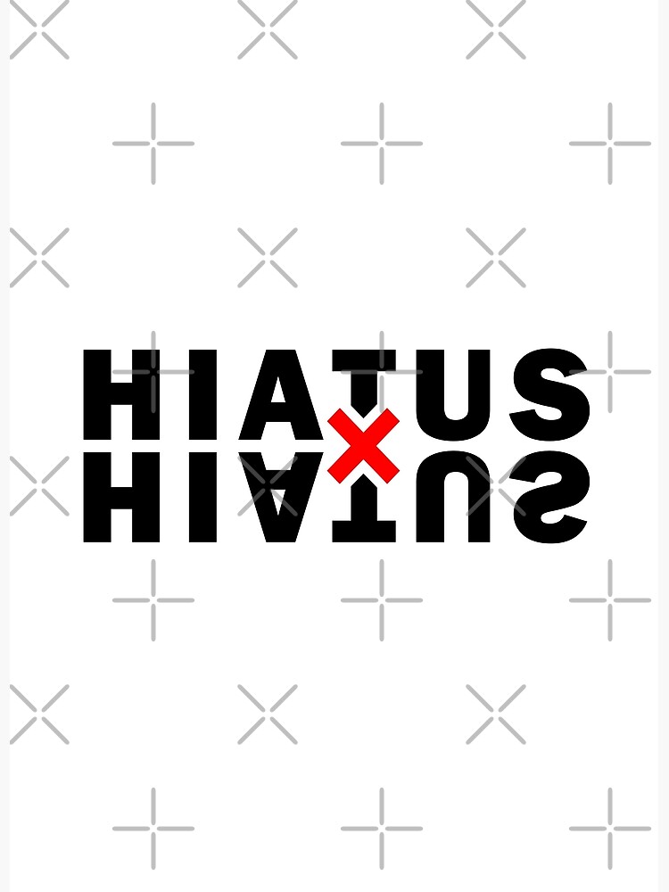 "Hunter x Hunter - Hiatus x Hiatus Logo" Poster for Sale by Umairuem ...