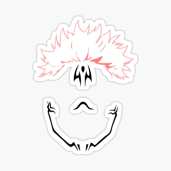 "Simple sukuna" Sticker for Sale by wrighty720 | Redbubble