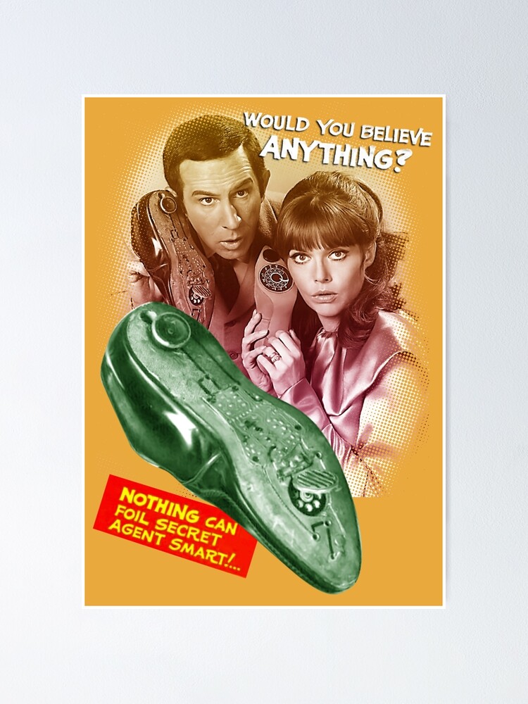 "Get Smart!" Poster for Sale by LeoZitro | Redbubble