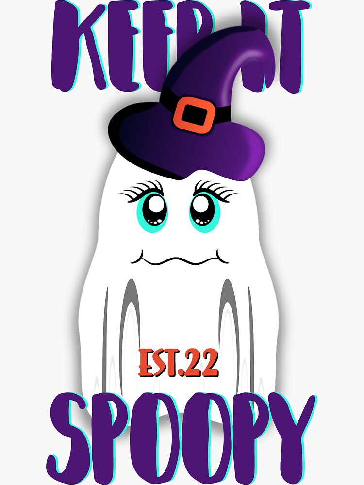 "KEEP IT SPOOKY" Sticker for Sale by GAADesignz | Redbubble
