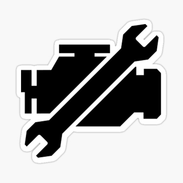"Mechanic" Sticker for Sale by Magical23 | Redbubble