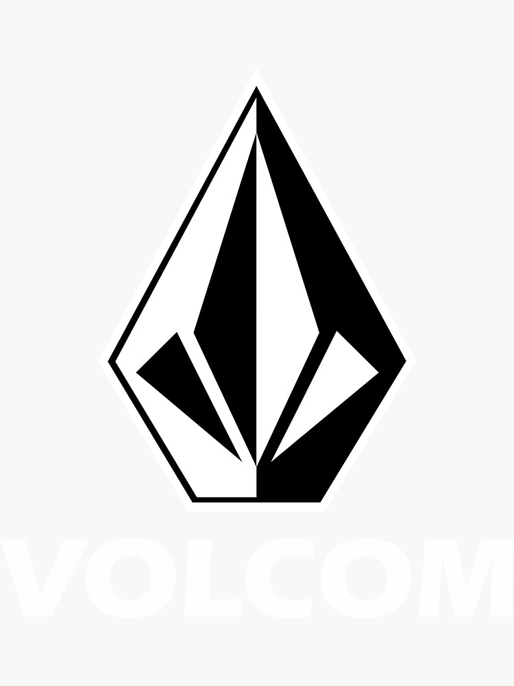 "white volcom" Sticker for Sale by jjntmp | Redbubble