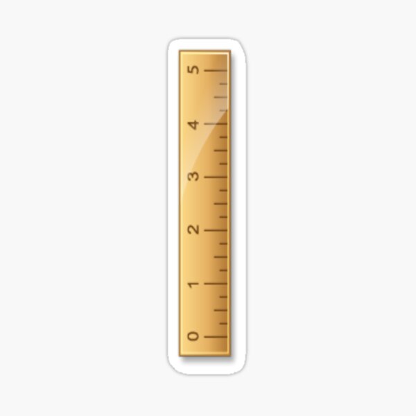 "Measuring instrument Ruler Angle" Sticker for Sale by nevzaavucans ...
