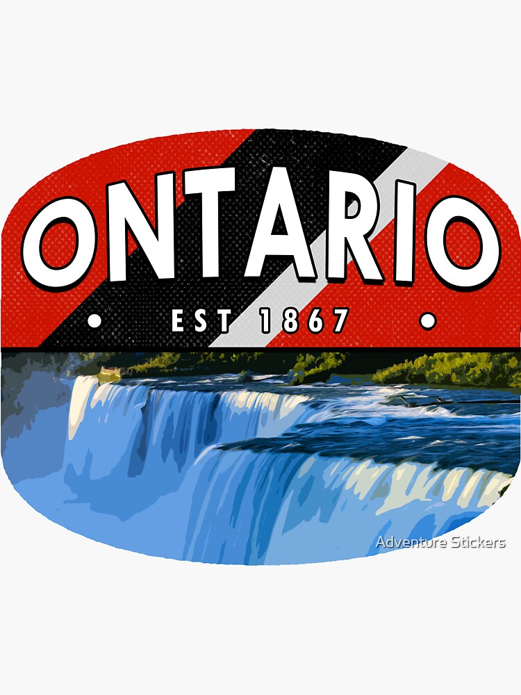 "Ontario" Sticker for Sale by tysonK | Redbubble