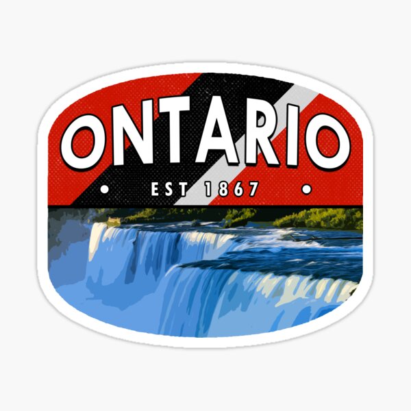 "Ontario" Sticker for Sale by tysonK | Redbubble