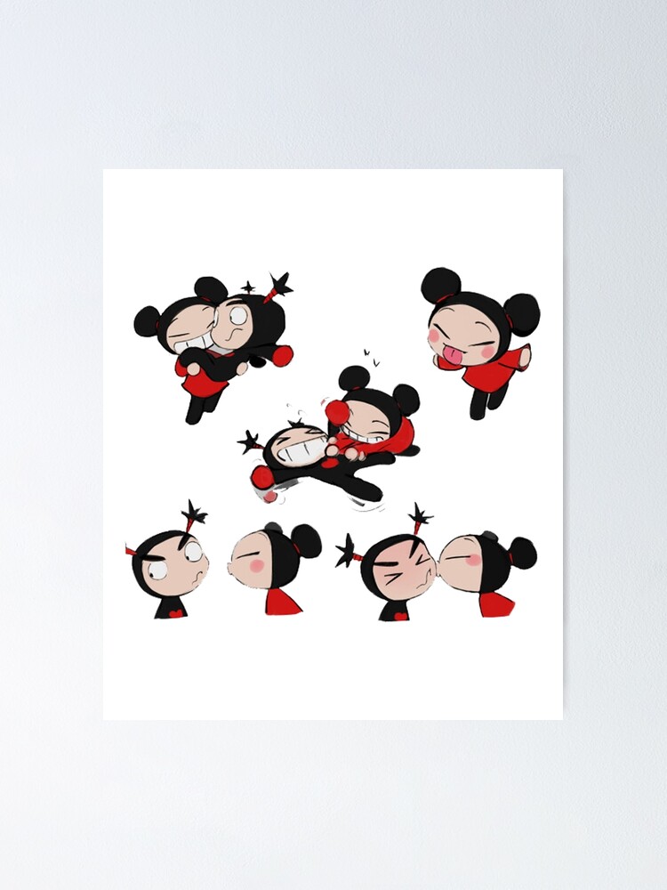 "Pucca Pack" Poster for Sale by MarcelaNobrega | Redbubble