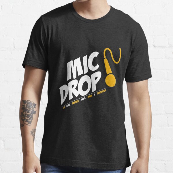 "BTS Bangtan Boys Mic Drop" T-shirt for Sale by thinkkpop | Redbubble ...