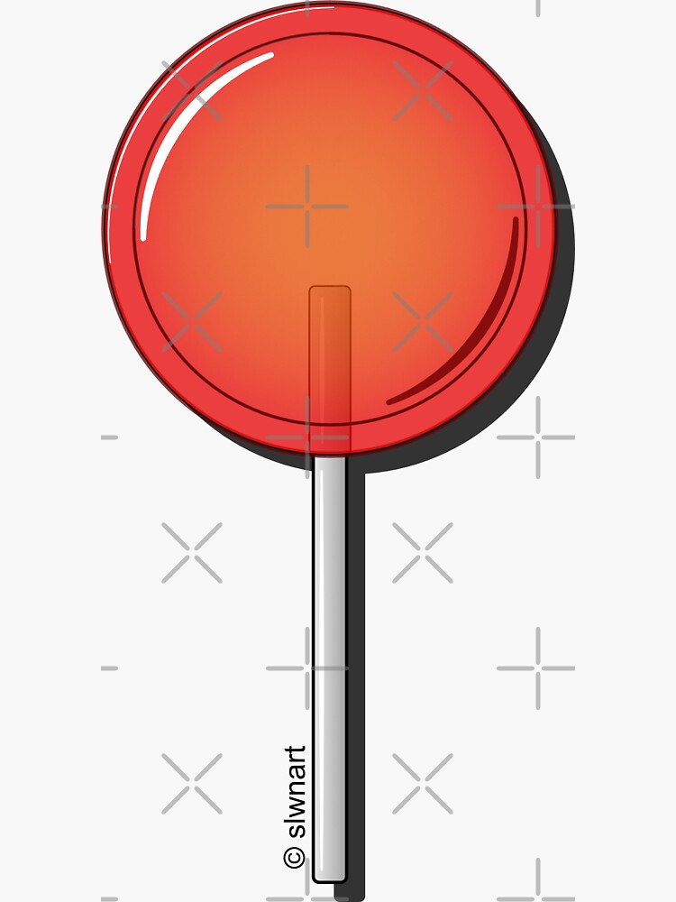 "A simple lollipop" Sticker for Sale by slwnart | Redbubble