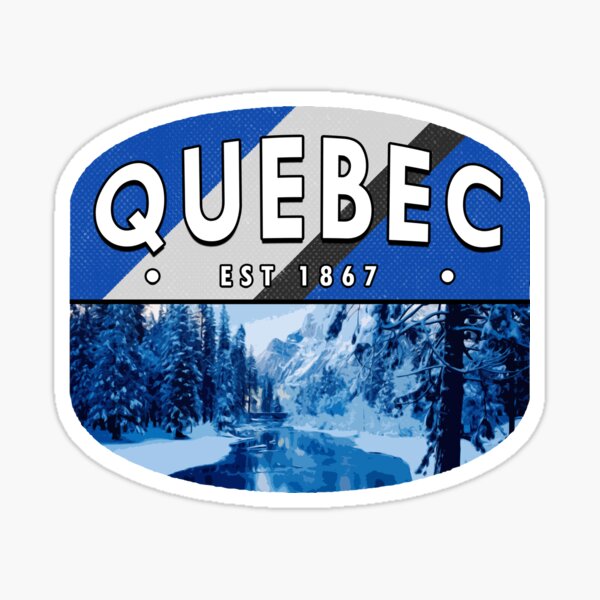 "Quebec" Sticker for Sale by tysonK | Redbubble