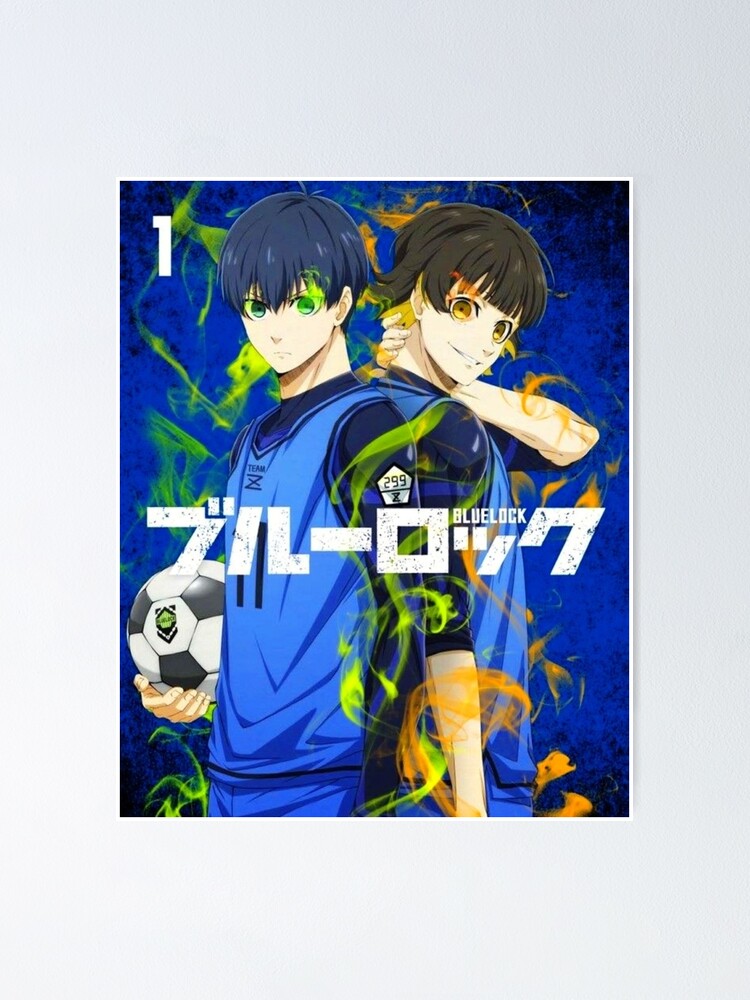 "Blue lock" Poster for Sale by ZORO-DESIGN | Redbubble