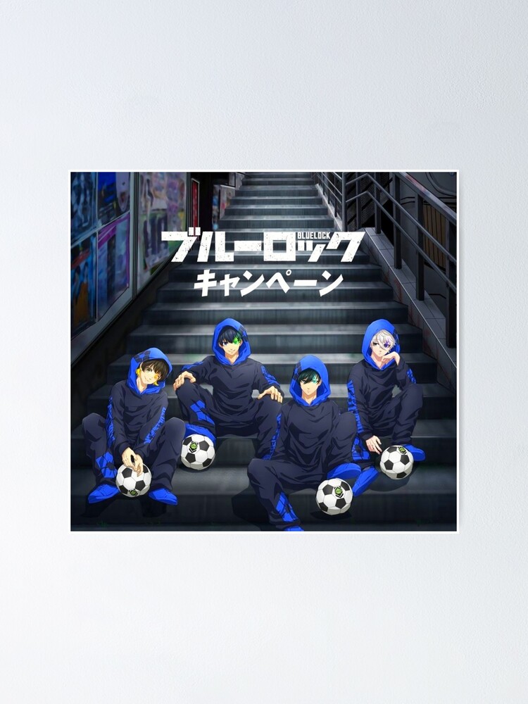 "Blue lock" Poster for Sale by ZORO-DESIGN | Redbubble