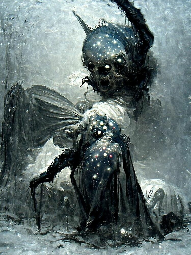 "Cosmic horror fairy " Poster for Sale by dwhowe | Redbubble