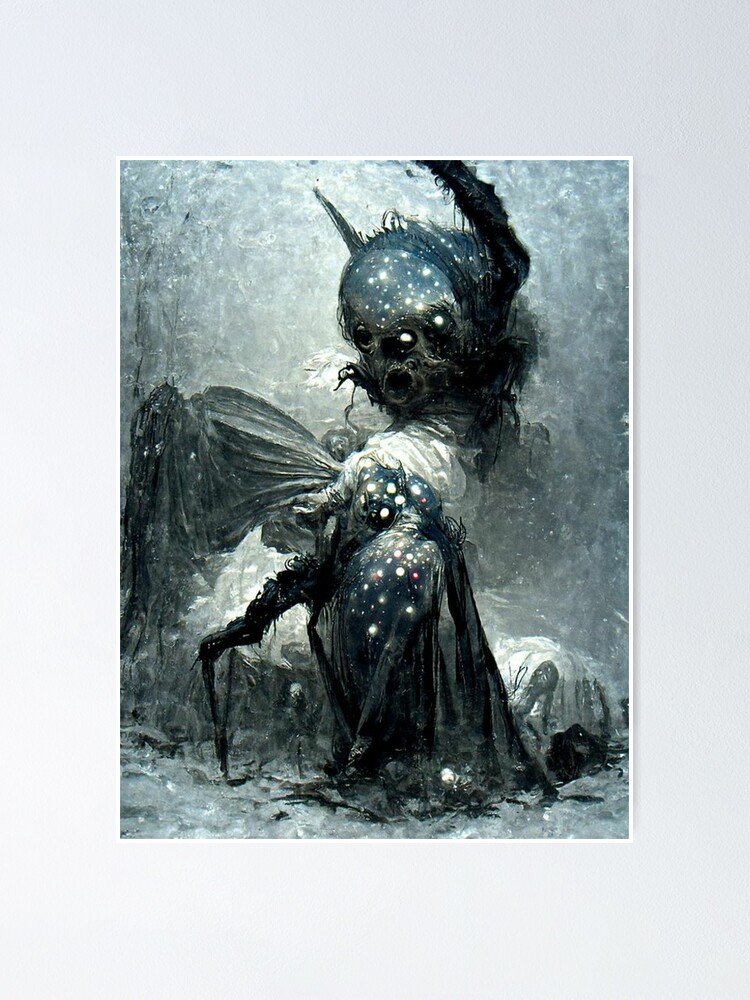 "Cosmic horror fairy " Poster for Sale by dwhowe | Redbubble
