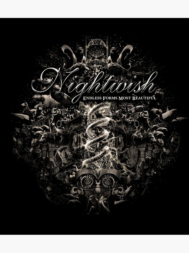 "Nightwish Band Metal" Poster for Sale by kneserschrumi | Redbubble