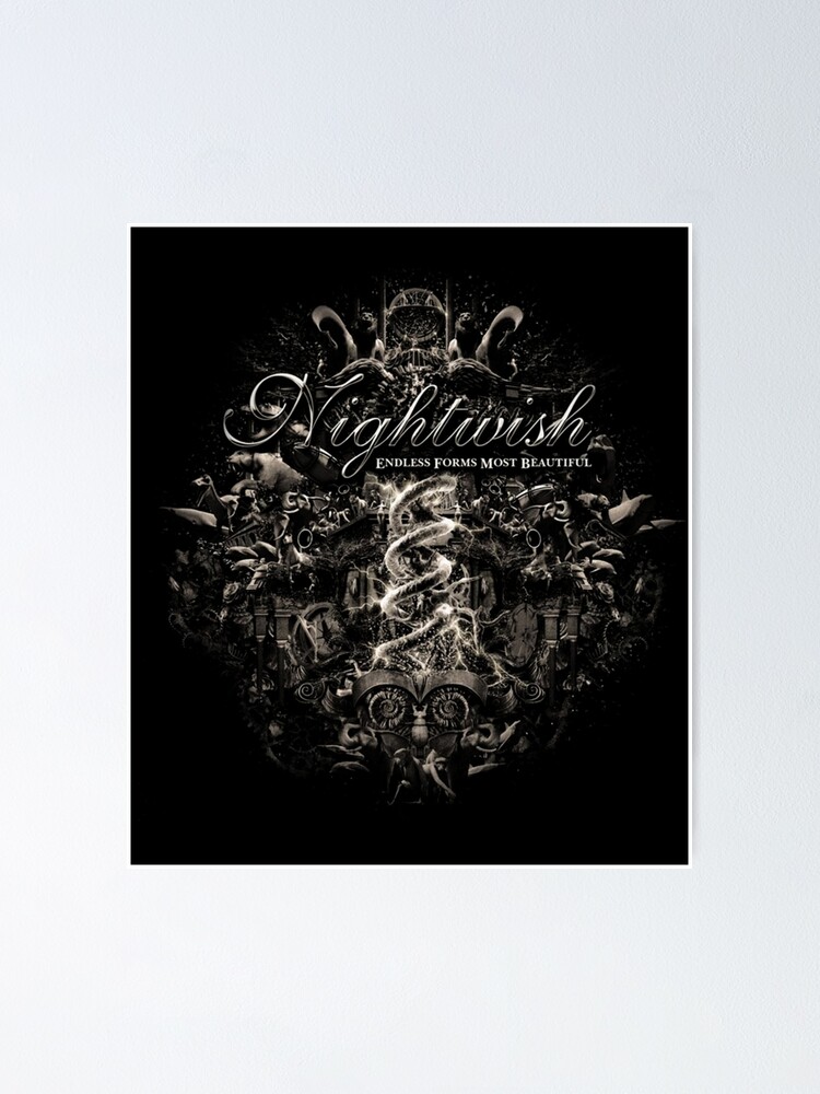 "Nightwish Band Metal" Poster for Sale by kneserschrumi | Redbubble