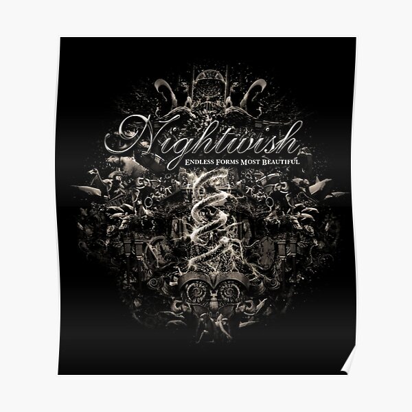 "Nightwish Band Metal" Poster for Sale by kneserschrumi | Redbubble