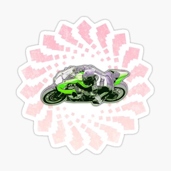 "Racer_v2_02" Sticker for Sale by aca027 | Redbubble