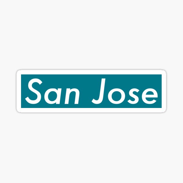 San Jose Stickers | Redbubble