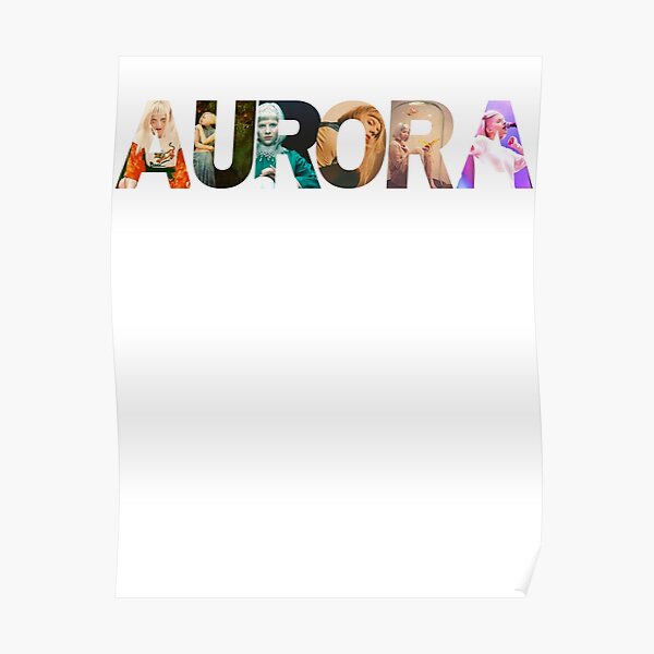 "aurora aksnes t shirt and sticker | aurora aksnes Sticker" Poster for Sale by loyalistwhiz ...