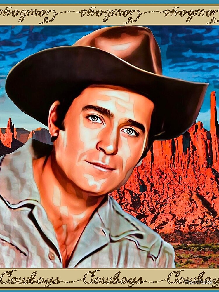 "Clint Walker,Cheyenne Bodie 1960's TV" T-shirt for Sale by Hautforte ...