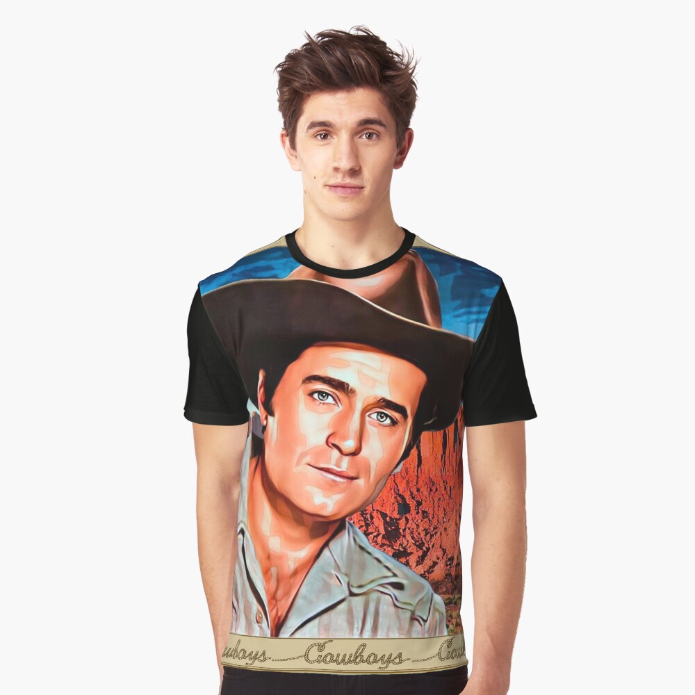 "Clint Walker,Cheyenne Bodie 1960's TV" T-shirt for Sale by Hautforte ...